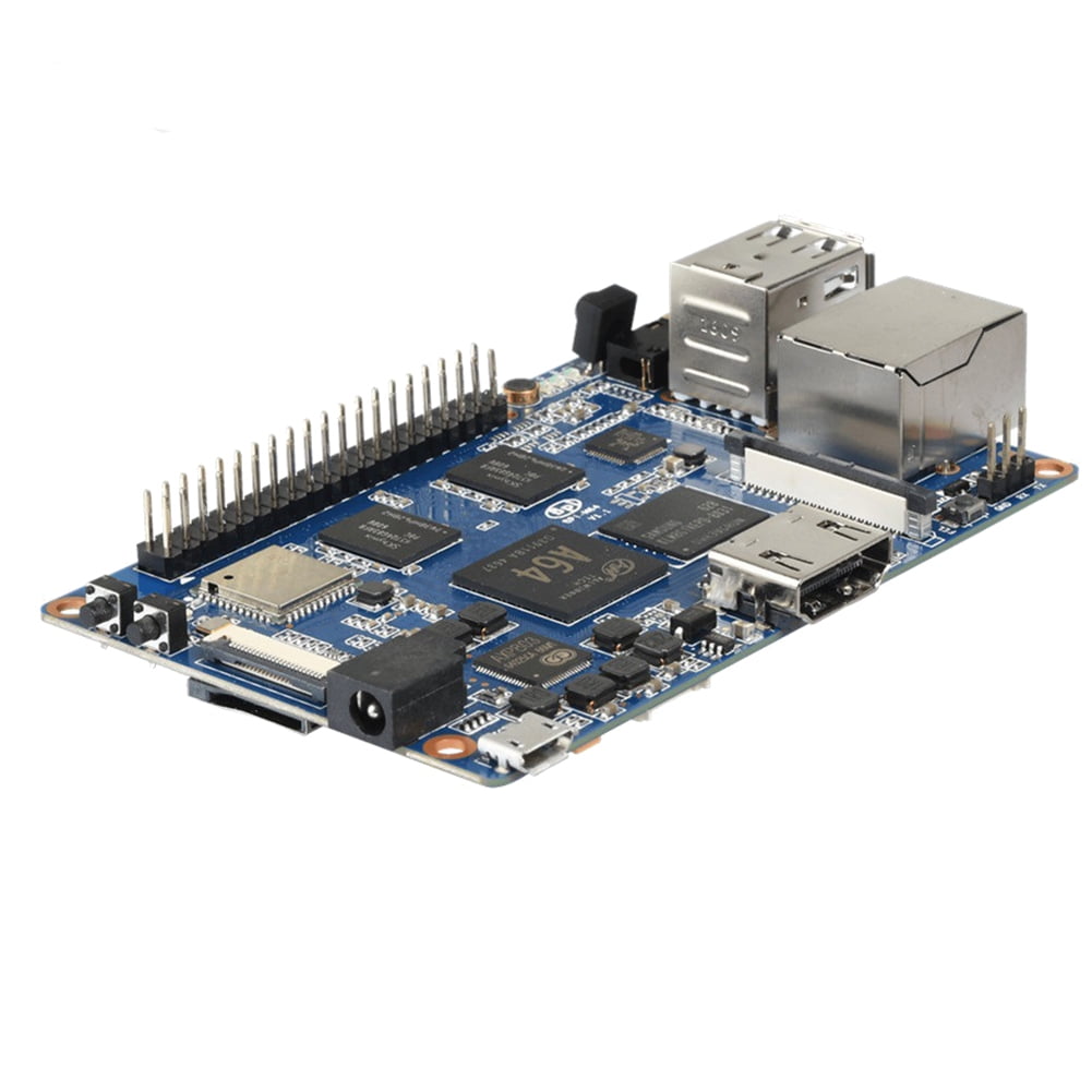 Buy Tycncty Banana Pi M64 64-Bit Quad-Core Allwinner A64 Mini Single ...