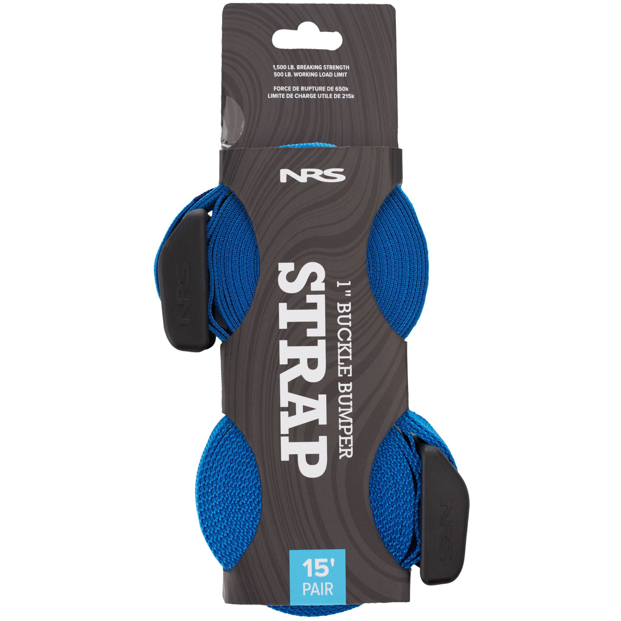 NRS 15' Buckle Bumper Strap Pair Iconic Blue - Walmart.com