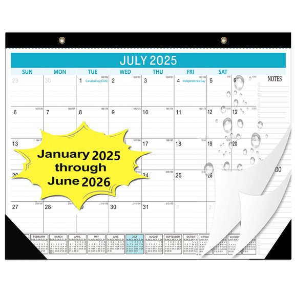 2025 Wall Calendar Home Ins Style Desktop Agenda Note Taking Yo Coil ...