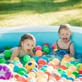 50 Ball Pit Balls-7 Bright Colors Crush Proof Plastic Balls for ...