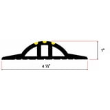 GaraDry 1" High Garage Door Weather & Water Barrier Threshold Kit (10'3 ...