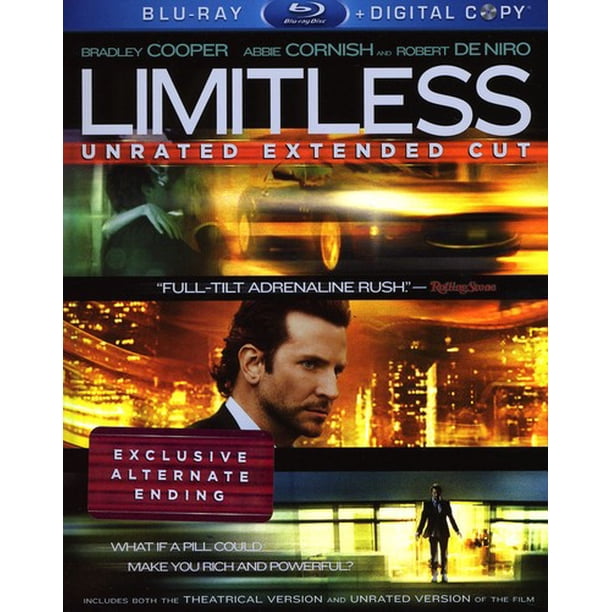 Limitless (Unrated Extended Edition) (Unrated) (Blu-ray + Digital Copy ...