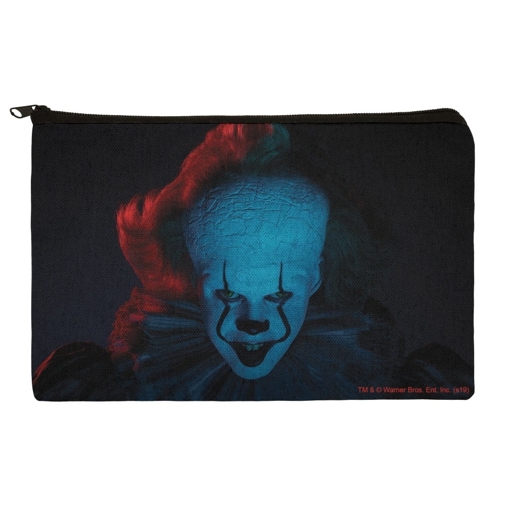 IT: Chapter 2 Blue Pennywise Makeup Cosmetic Bag Organizer Pouch ...