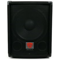 "Rockville Pro Audio 12"" 600 Watt Passive DJ Subwoofer, MDF Cabinet ...