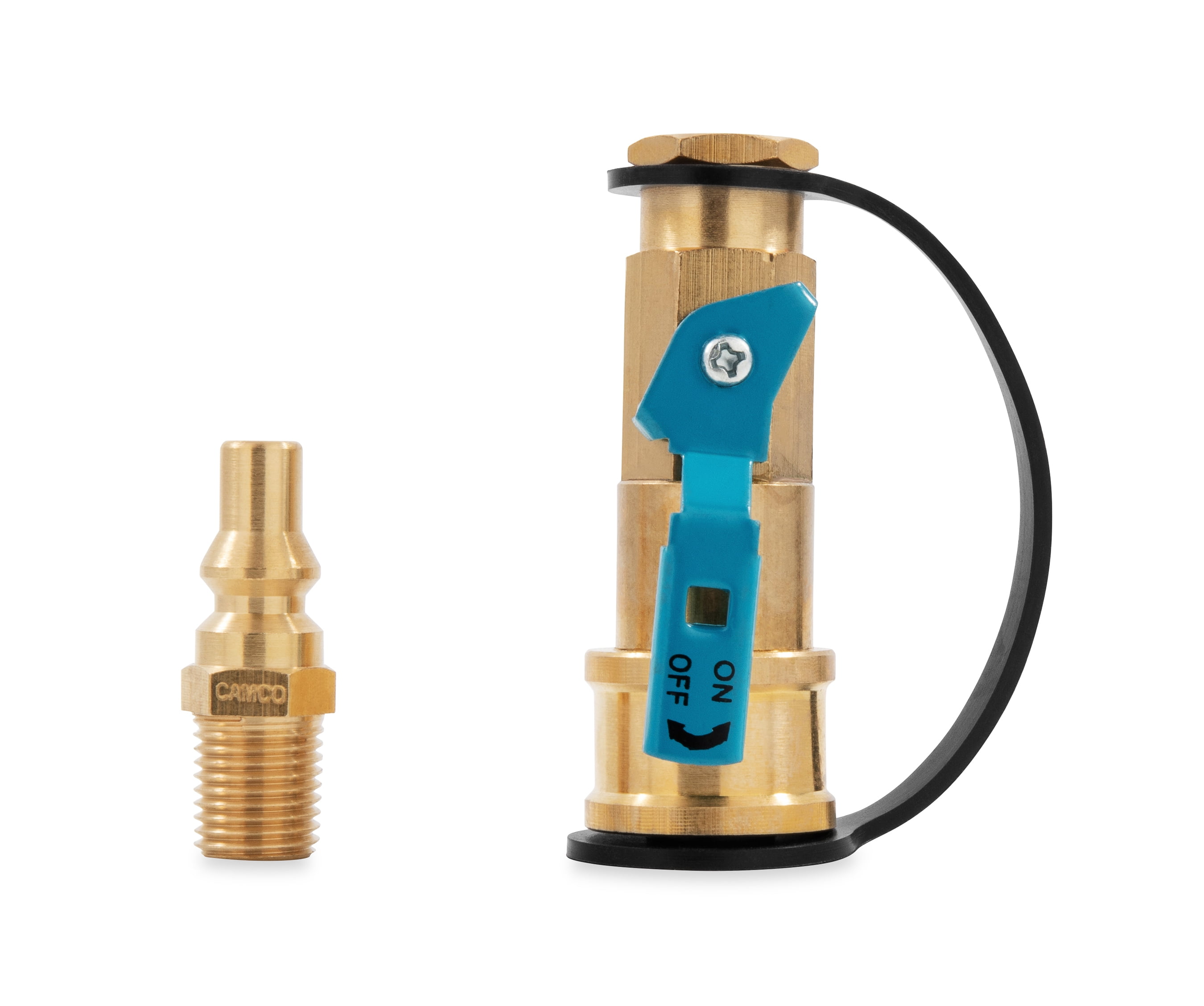 Camco Heavy-Duty RV Propane Quick-Connect Kit | For Use with Low ...