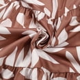 FASHOFT Floral Pattern Summer Skirt for Women Fashion Casual Long Dress ...