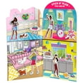Barbie Stick and Play, Fold and go with 25 Multicolor Repositionable ...