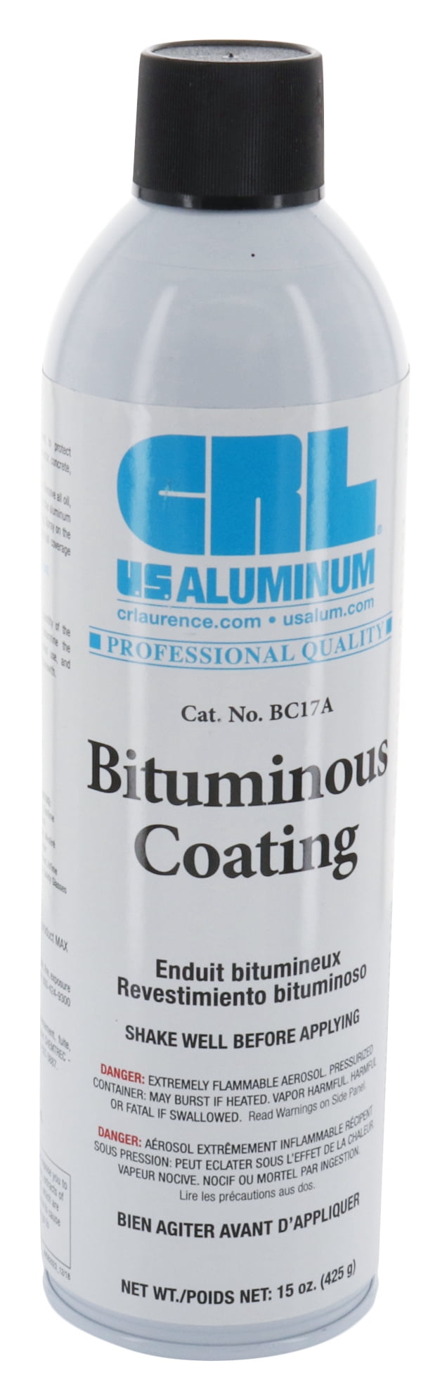 CRL BC17A Black Bituminous Paint - Aerosol - Walmart.com