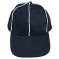 Crown Sporting Goods Official Black with White Stripes Referee Hat ...