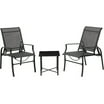 Mainstays Skyler Steel 3-Piece Wicker Rope Chat Set, Grey - Walmart.com