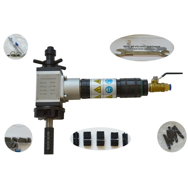 INTBUYING Internal Expansion Pneumatic Inner Swelling Pipe Beveling ...