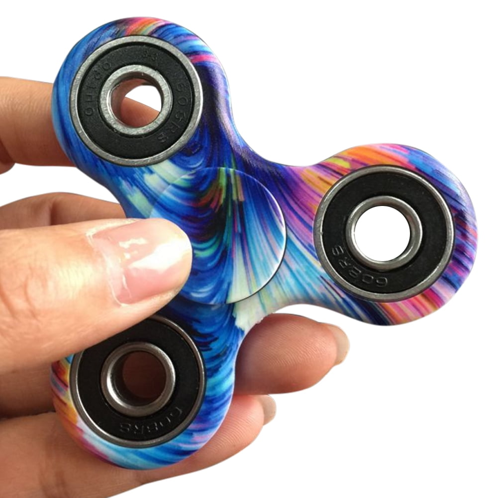 Mounchain Tri-Fidget Hand Spinner, Finger Toy, Ultra Fast Bearings ...