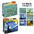 WIRESTER Set 12pcs Decorative File Folders with 1/3 Cut Tab, Pretty ...