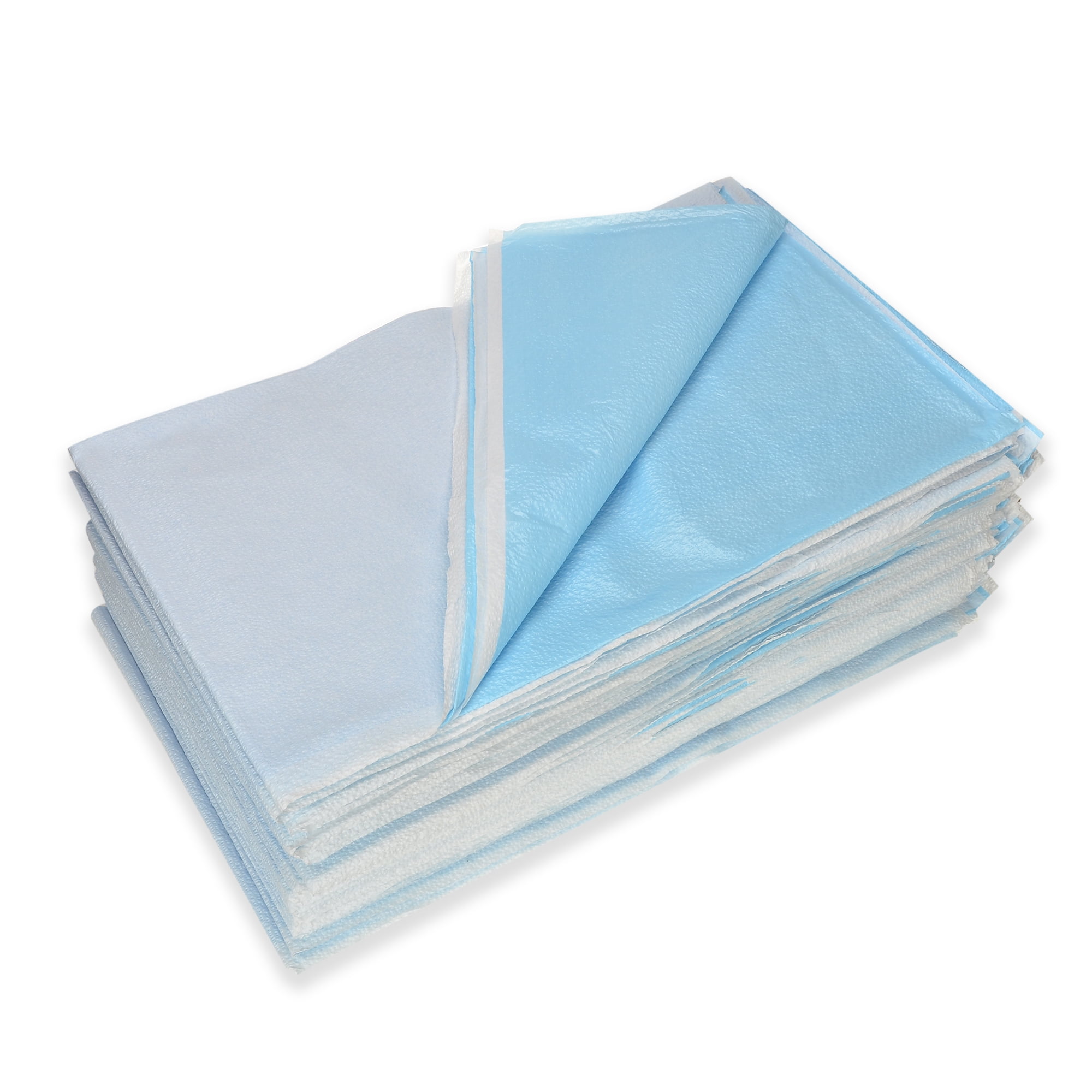 Dealmed Stretcher Sheet, 1 Ply, Tissue/Poly, 40"x 72", Blue, Case of 50 ...