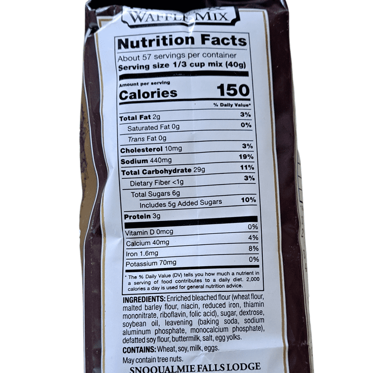 Snoqualmie falls pancake mix store