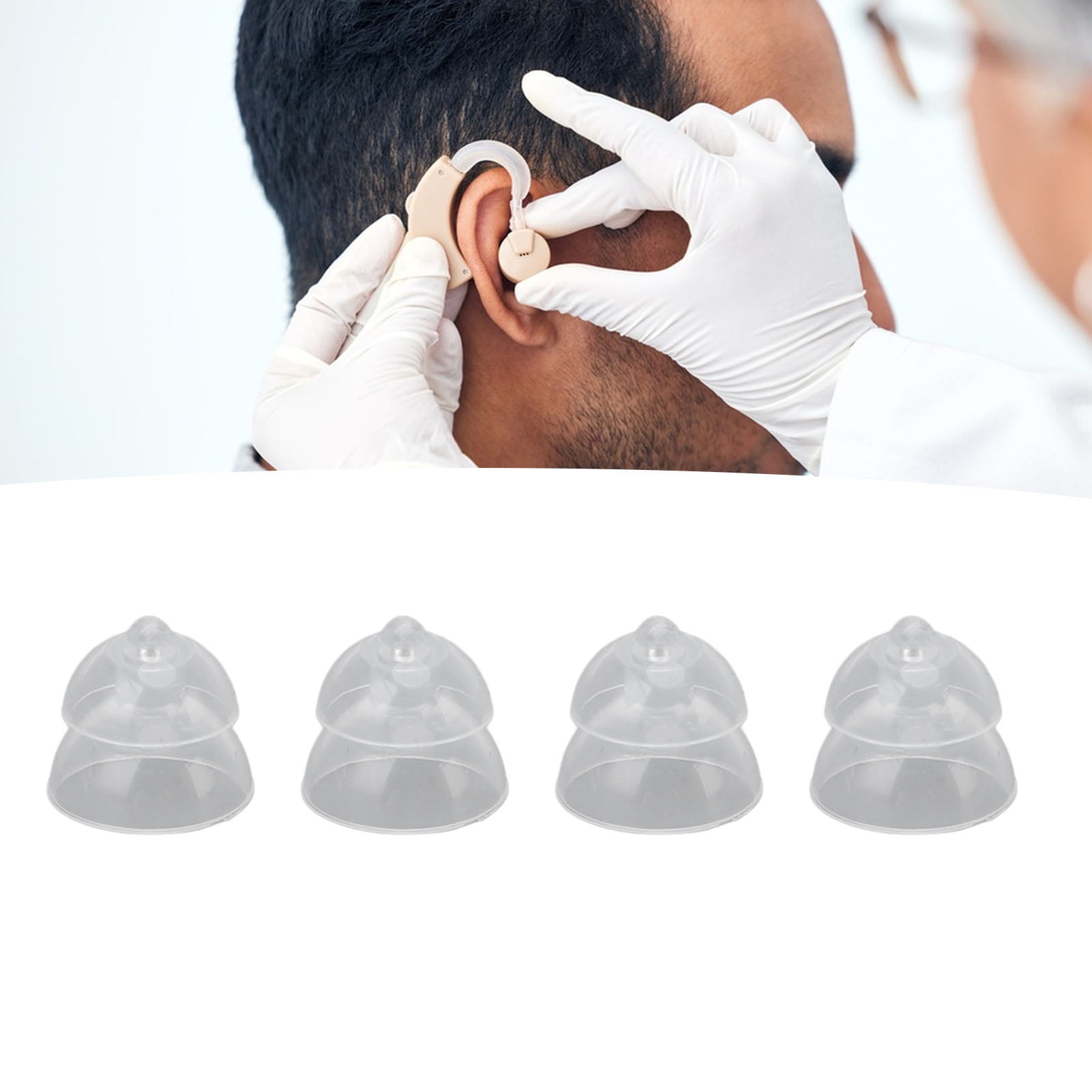 Click here for Ylshrf Close Domes  Double Layer Closed Domes Ear... prices