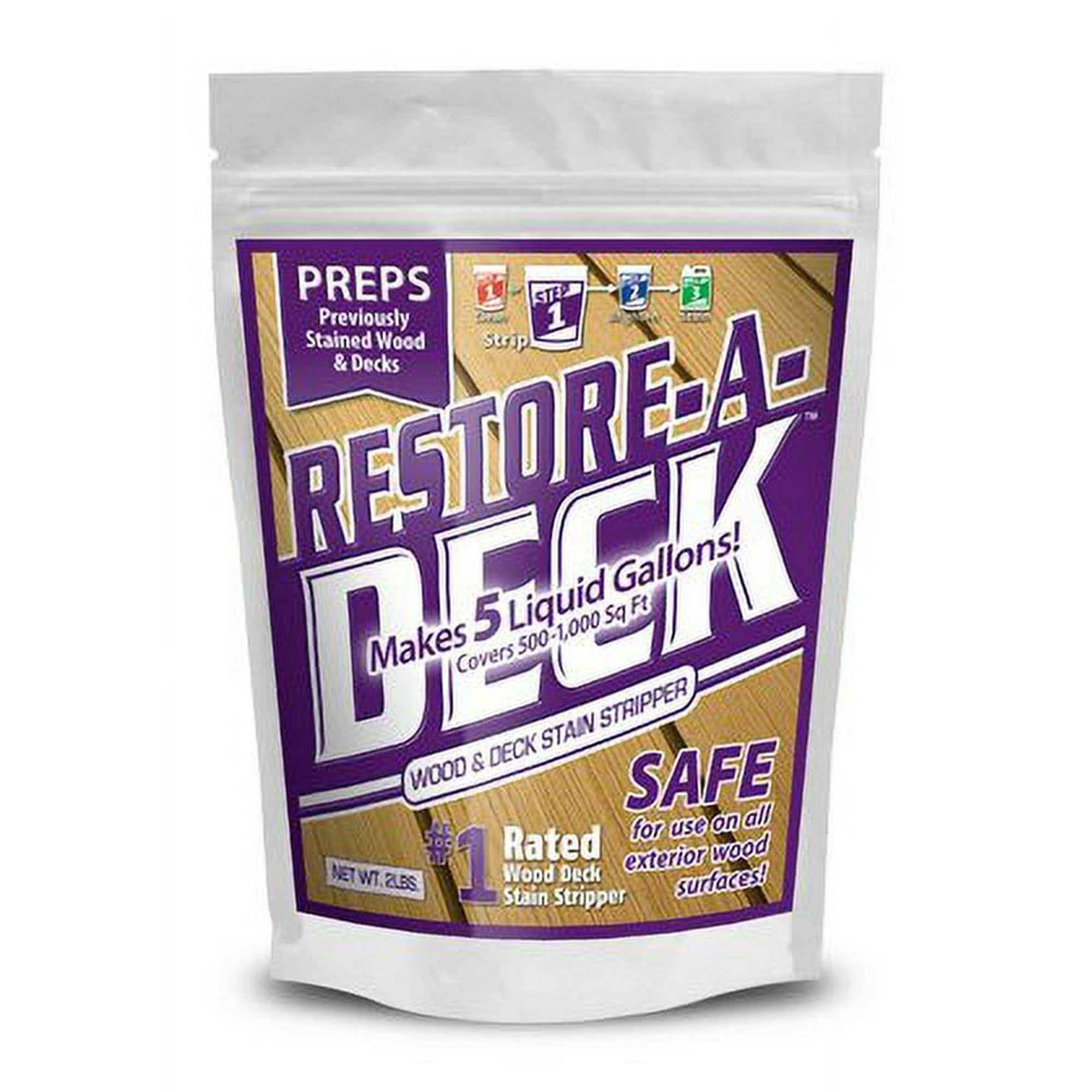 Click here for Restore-A- Deck Wood Stain Stripper prices