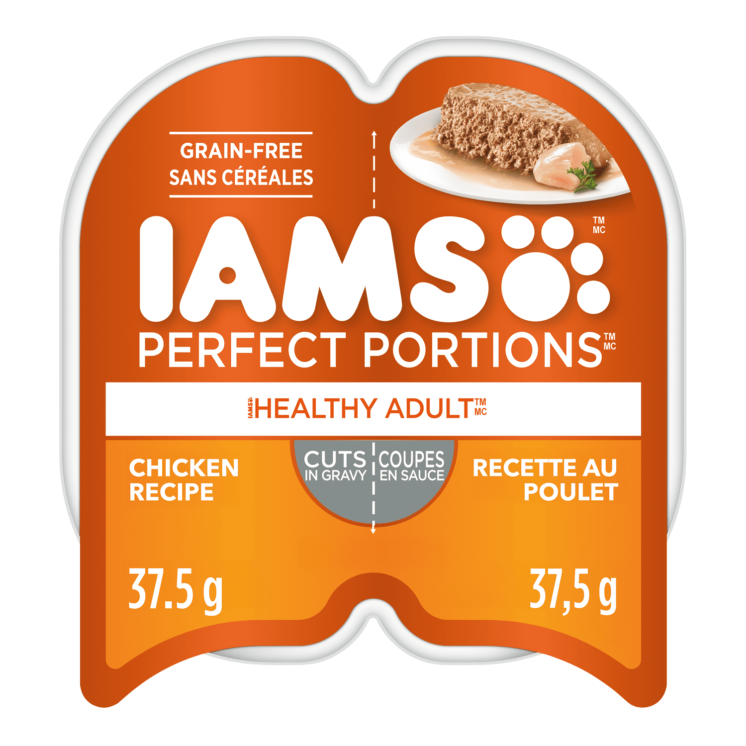 Click here for Iams Perfect Portions Grain Free Chicken Cuts In G... prices