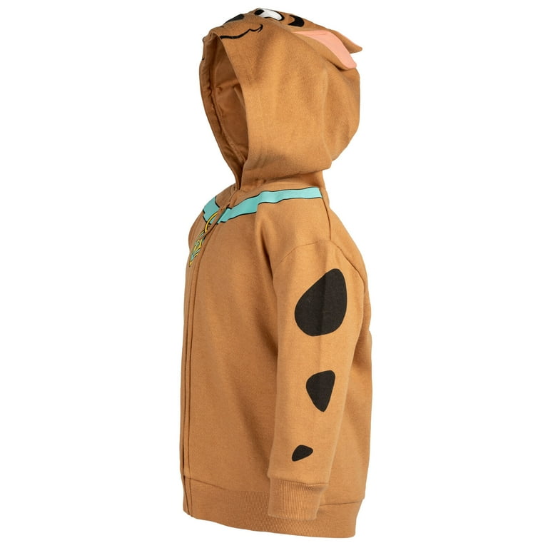 Scooby-Doo Scooby Doo Big Boys Fleece Zip Up Hoodie Toddler Scooby-Doo Scooby Doo Big Boys Fleece Zip Up Hoodie Toddler