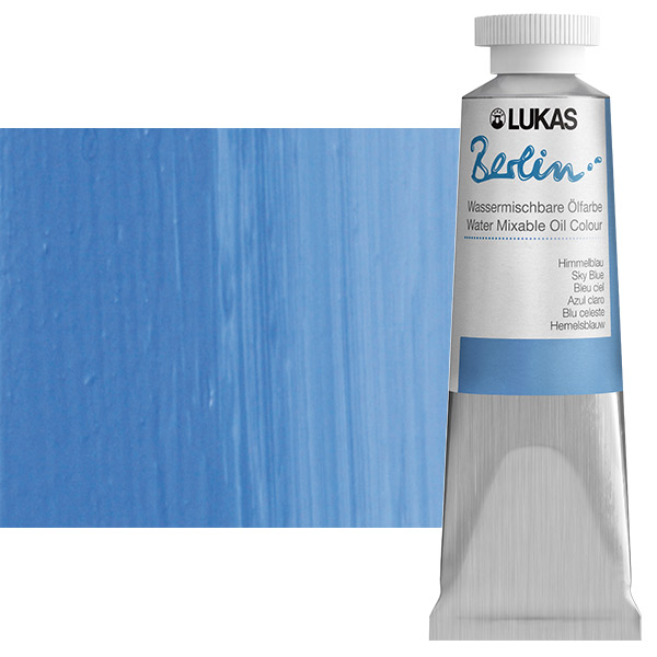 Lukas Berlin Artist Water Mixable Oil Paint Colors, Solvent Free ...