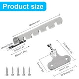 Trianu Window Restrictor Latch, Stainless Steel Window Wind Hook ...