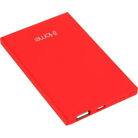 iHome IH-PP2005R 4000 mAh Slim Charge Power Bank, Red - Walmart.ca