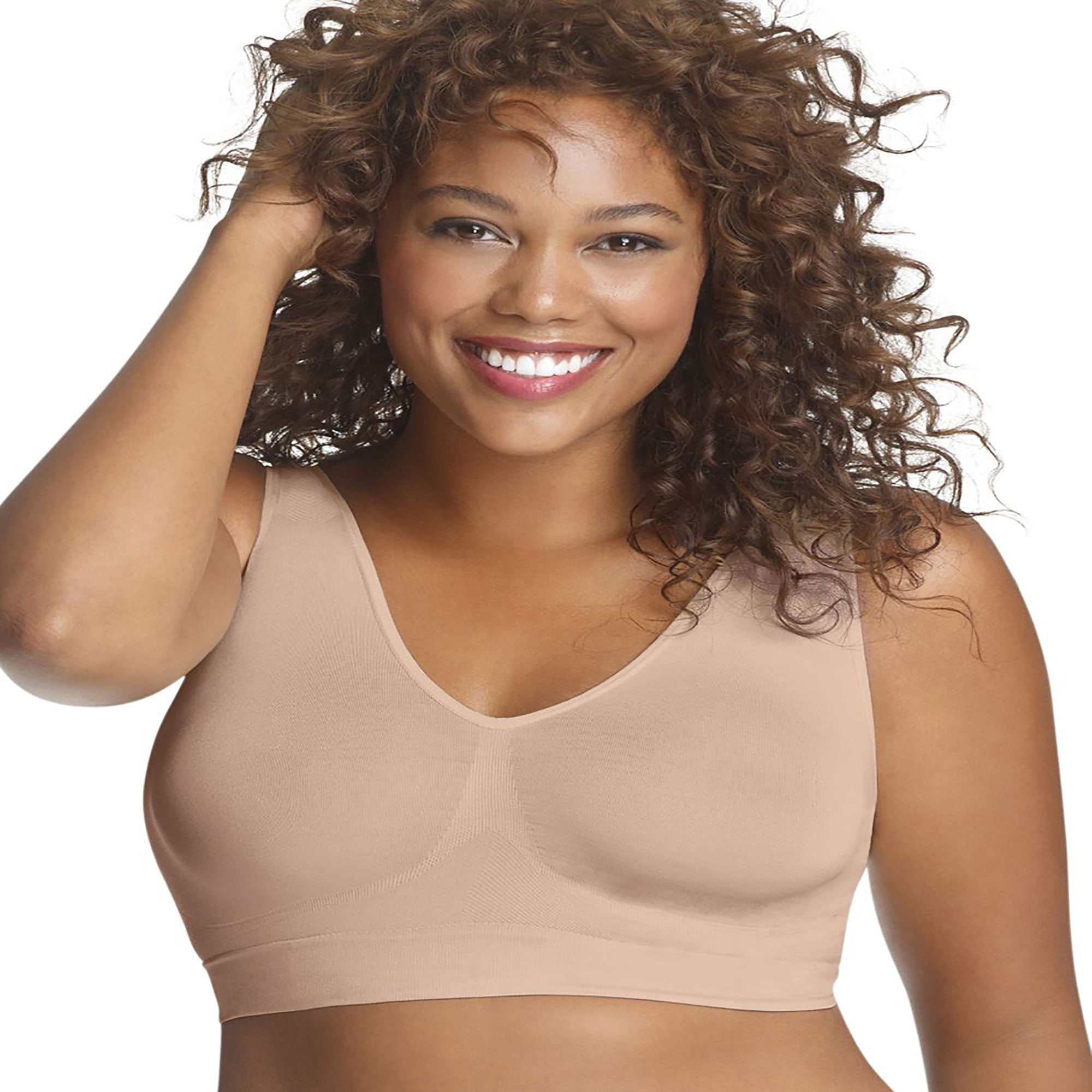 Just My Size Just My Size Pure Comfort Seamless Wirefree Bra With