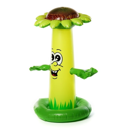 Sunflower Inflatable Water Splash Fountain Toy Beach Swimming Mat Kids ...