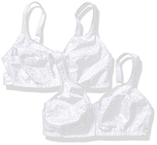 JUST MY SIZE womens Front Close Soft Cup Plus Size Mj1107 Full Coverage ...