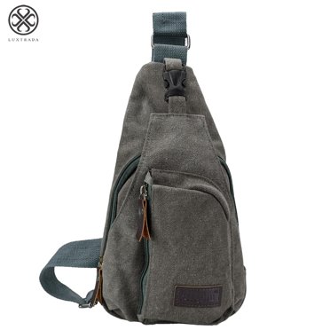 Eurosport Canvas Urban Sling Crossbody Backpack Bag (Putty) - Walmart.com