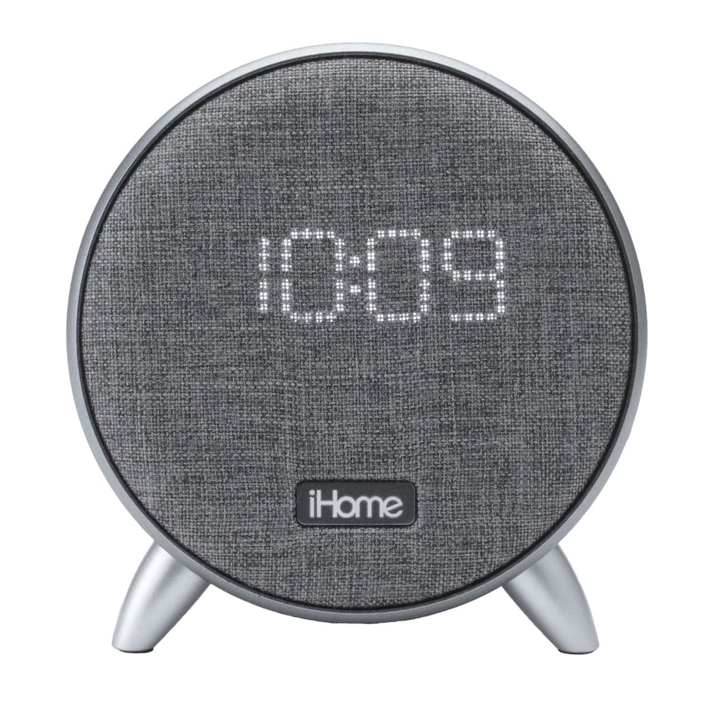 IHome Bluetooth Alarm Clock Dual Power Glow With USB And Ambient Light ihome-bluetooth-alarm-clock-dual-power-glow-with-usb-and-ambient-light
