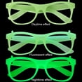 5pcs Luminous Glasses Absorb Solar Energy Glow in The Dark Glow Decor ...
