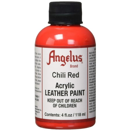 Angelus Acrylic Leather Paint Chili Red 4oz | Walmart Canada