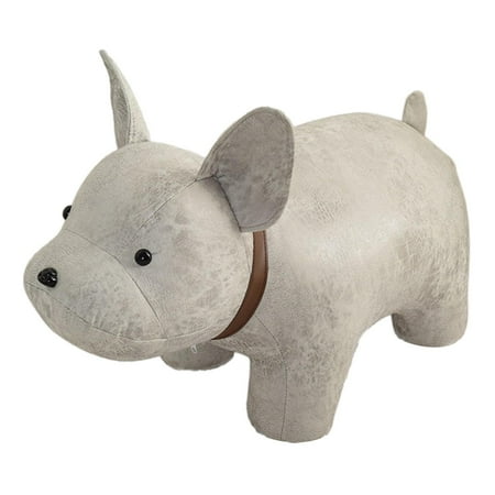 DOLITY Ottoman Stool Cute Portable Animal Footstool for Indoor Guest ...