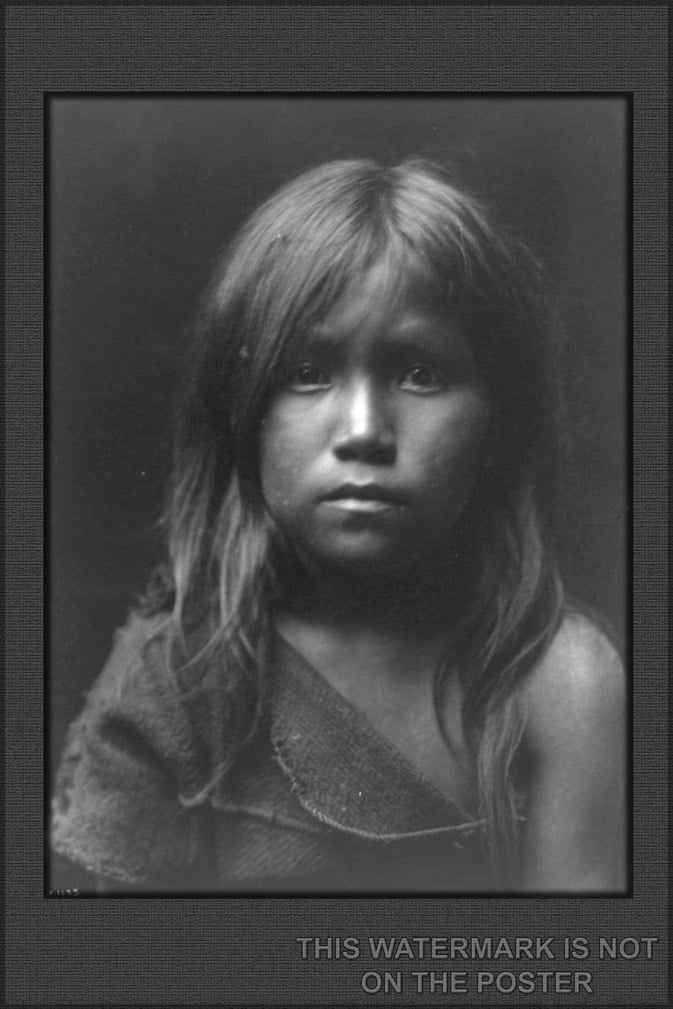 24"x36" Gallery Poster, hopi girl c1905 - Walmart.com