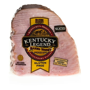 Marketside Bone-in Spiral Cut Brown Sugar Double Glazed Ham, Pork, 8 ...