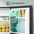 "Hisense Compact 1.6 Cu. ft. Energy Efficient Mini Fridge with ...