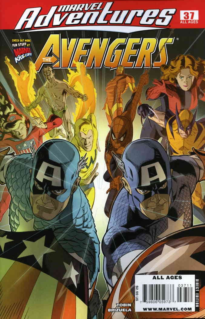 Marvel Adventures The Avengers #37 VF ; Marvel Comic Book - Walmart.com