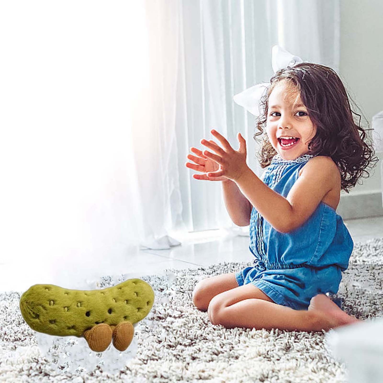 Click here for Visit The Apexora Store Cute Pickle Cucumber Toy S... prices