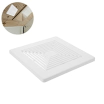 Bathroom Exhaust Fan Cover White Bathroom Ceiling Fan Grille with ...