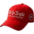 PMSFBOYP We The People Have Had Enough Baseball Cap,1776 Star Badge ...