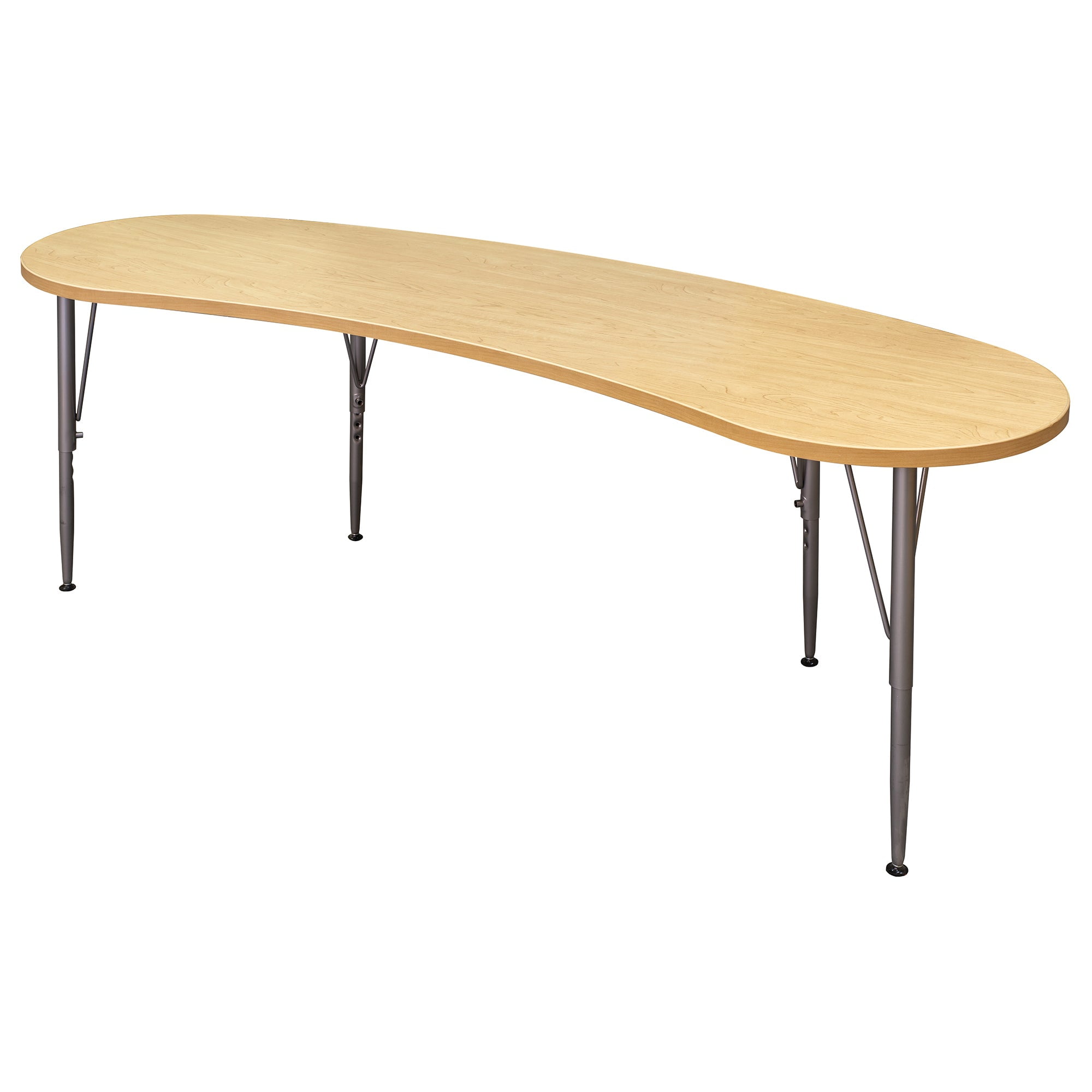 Tot Mate Curved Table, Adjustable Height Legs, Table Top Height 21" to ...