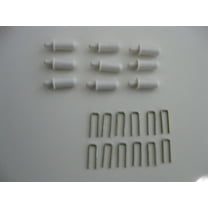 Repairs Plantation Shutter: 10 Spring Loaded Shutter Pins + 10 Tilt Rod ...