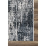 Abani Vista Collection Modern 5'3" x 7'6" Grey Abstract Area Rug ...