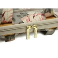Kayond White Rose Patten Water Resistant Laptop Shoulder Messenger Bag