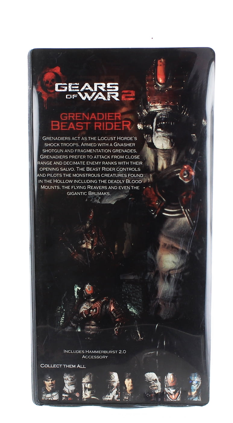 Buy NECA Gears of War Series 5 Grenadier Beast Rider Action Figure ...