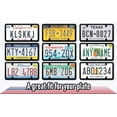 2 Pack License Plate Cover Frame Shields,/License Plate Bubble Shields ...