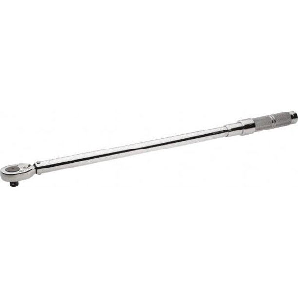 Proto 1/2" Drive Micrometer Torque Wrench 50 to 250 Ft/Lb, 1 Ft/Lb ...