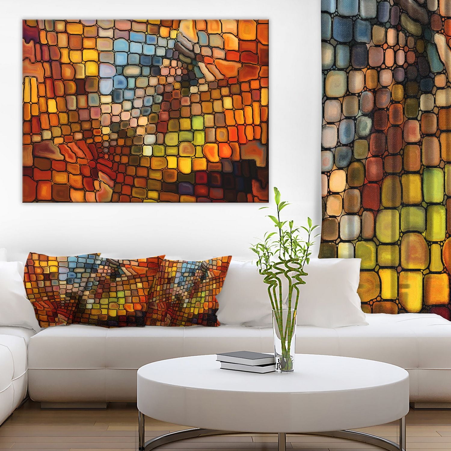 Click here for Designart Design Art Dreaming Of Stained Glass Can... prices
