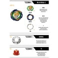 Takara Tomy Toys: Beyblade Burst, Dynamite Battle B-185, Booster Vanish ...